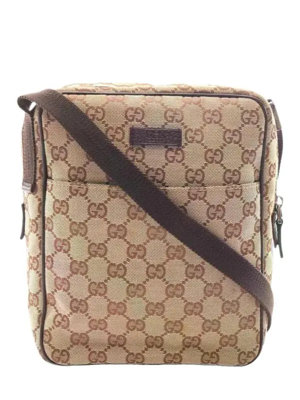 Gucci Gg Canvas Cross Body Bag - Neutrals