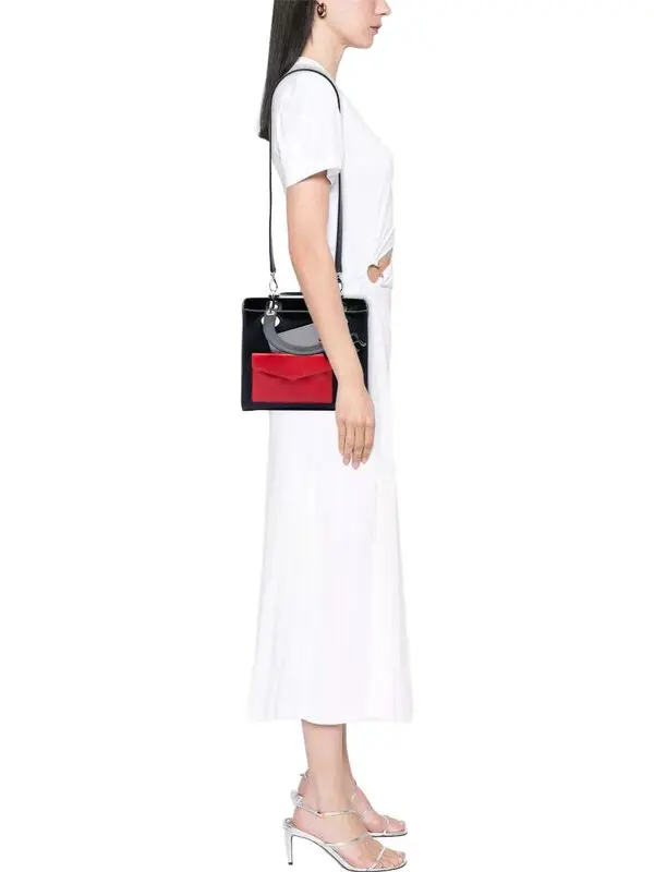 Dior Medium Calfskin Lady Satchel - Black