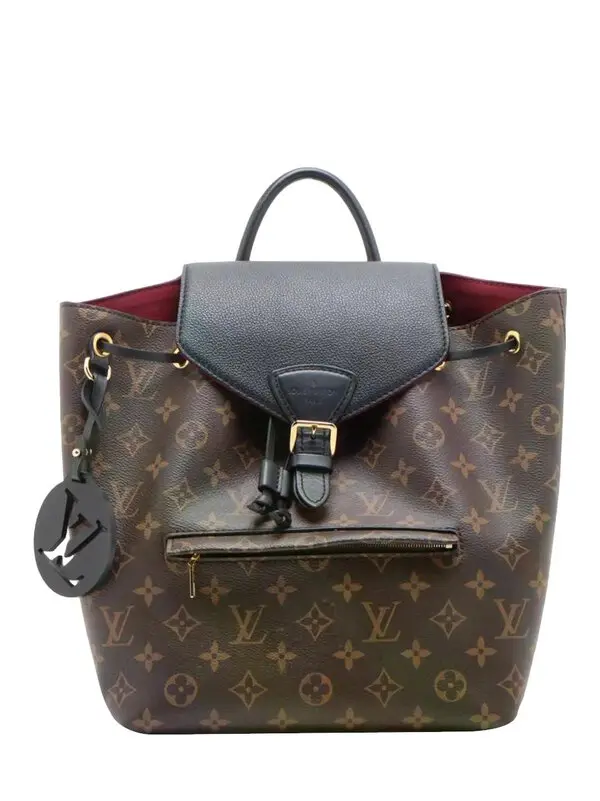 LOUIS VUITTON Monogram Montsouris Pm Backpack - Brown