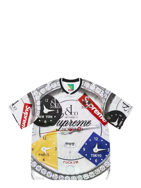 Supreme X La Martina X Jacob & Co Graphic-print T-shirt - White