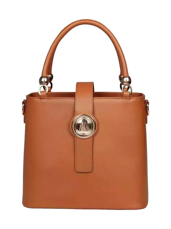 MARCO CASTELLI Agape Leather Tote Bag - Neutrals