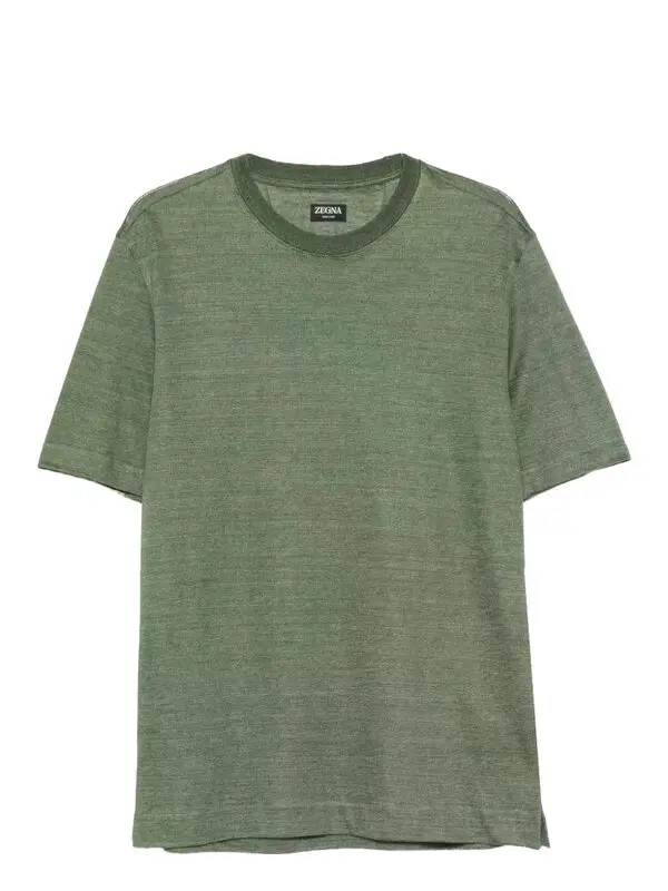 Zegna Crew-neck T-shirt - Green