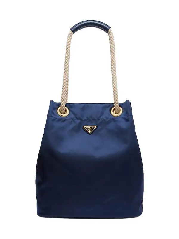 Prada Mariner Re-nylon Large Bucket Bag - Blue