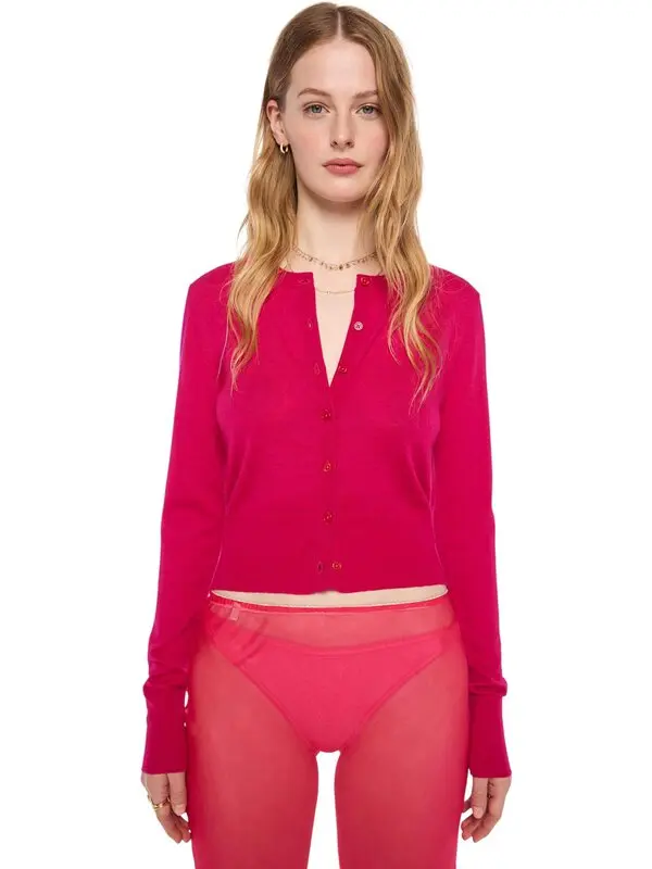 Sprwmn Baby Cashmere Cardigan - Pink