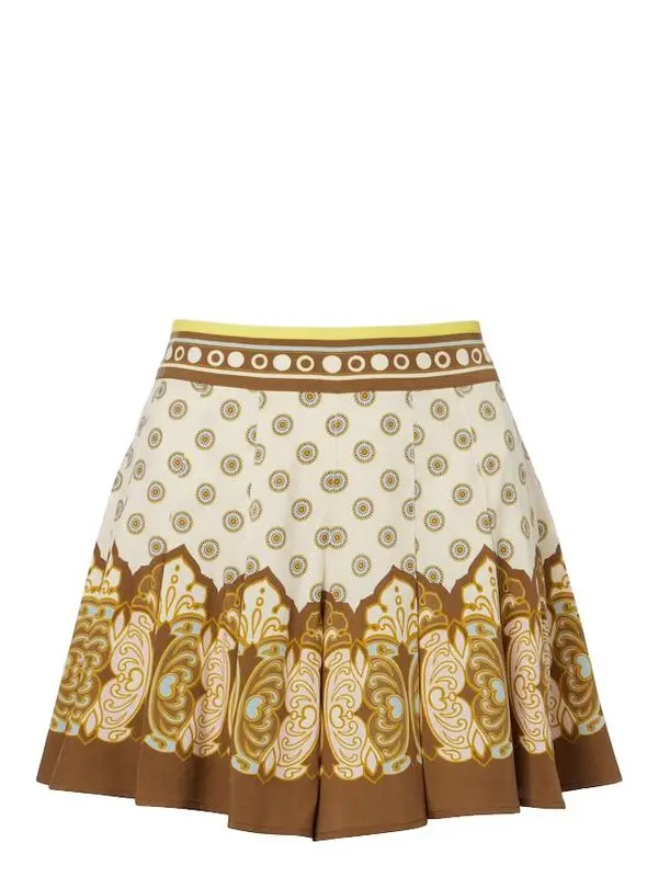 La DoubleJ Club Printed Voile Skort - Multicoloured