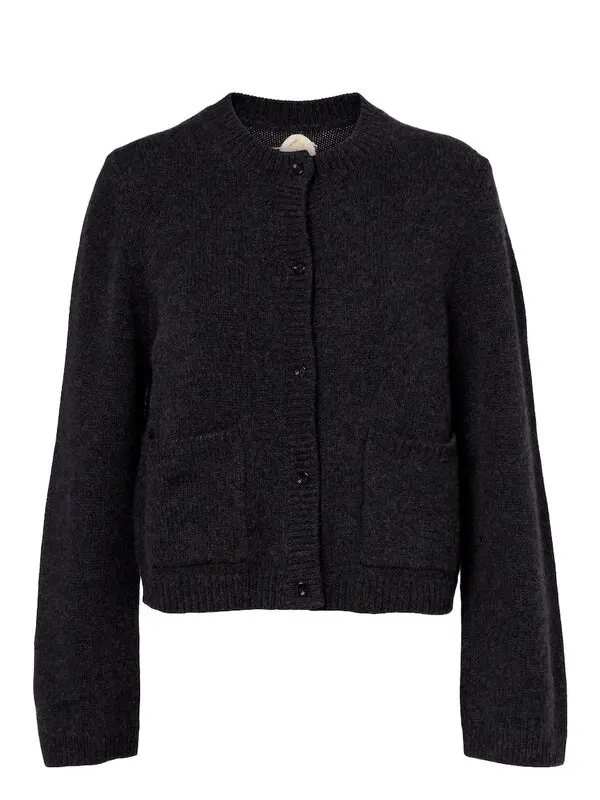 Jardin Des Orangers Wool And Cashmere Cardigan - Grey