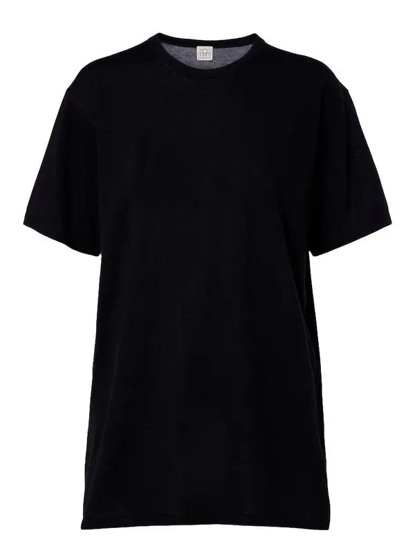 TOTEME Crewneck T-shirt - Black