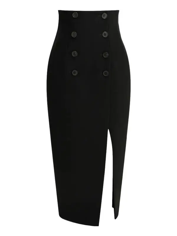 Khaite Luiza Skirt - Black