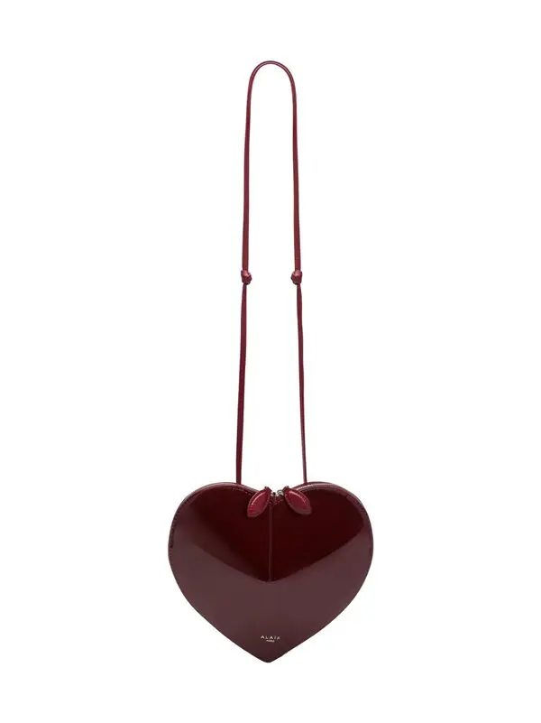 Alaïa Le Coeur Shoulder Bag - Red