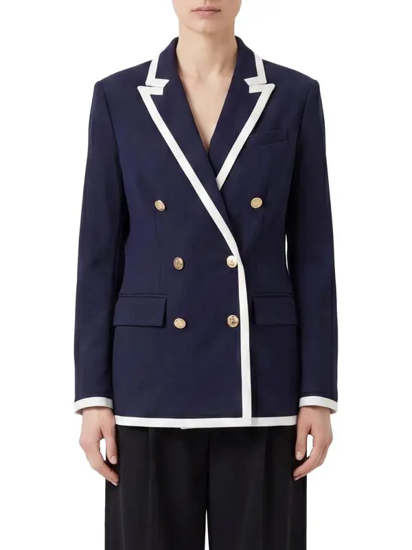 Ralph Lauren Double-breasted Blazer - Blue