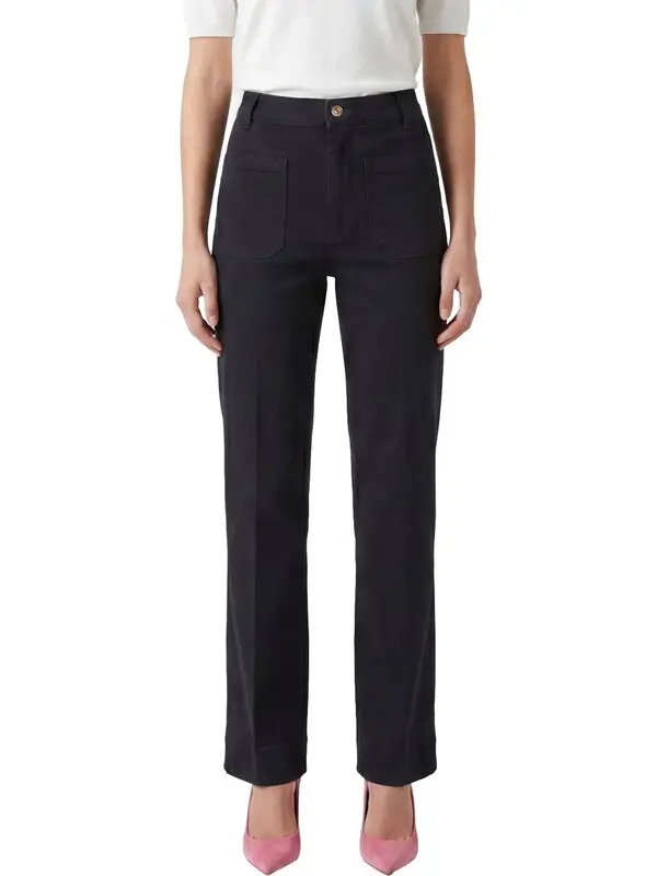 Victoria Beckham Alina Jeans - Brown
