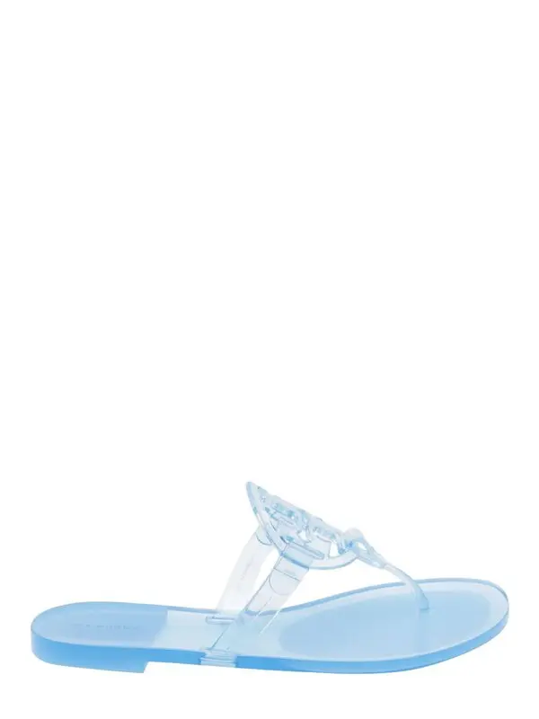 Tory Burch Miller Jelly Thong Sandals - Navy