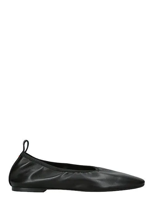 AeydĒ Dex Leather Ballet Flats - Black