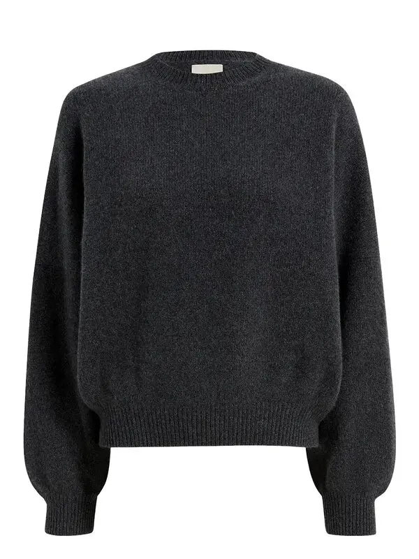 Khaite Margaux Cashmere Sweater - Grey