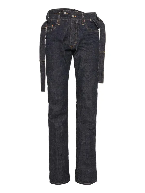 Dsquared2 X Luca Magliano Japanese Rinse Denim Butch Jeans - Blue