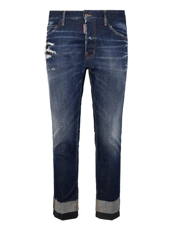 Dsquared2 Teddy Jeans Dark Wash - Blue