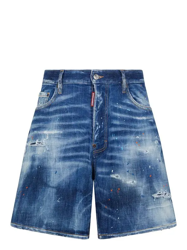 Dsquared2 Medium Coral Springs Wash Boxer Shorts - Blue
