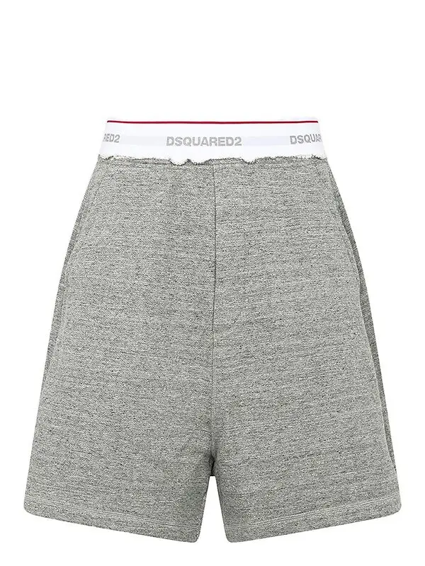 Dsquared2 Tape Big Fit Shorts - Grey