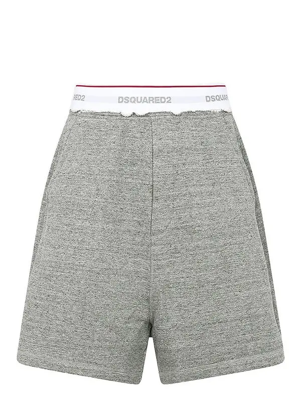 Dsquared2 Tape Big Fit Shorts - Grey