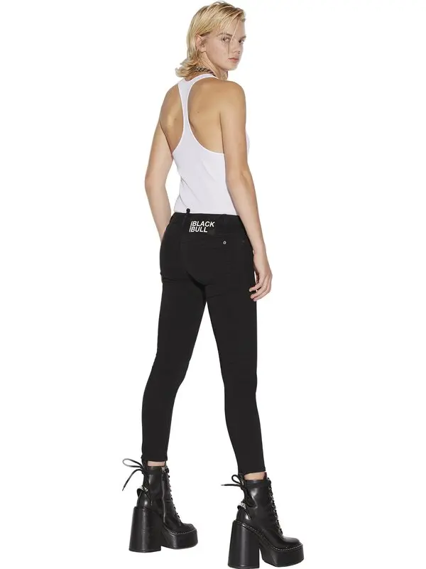 Dsquared2 Cropped Skinny Jeans - Black