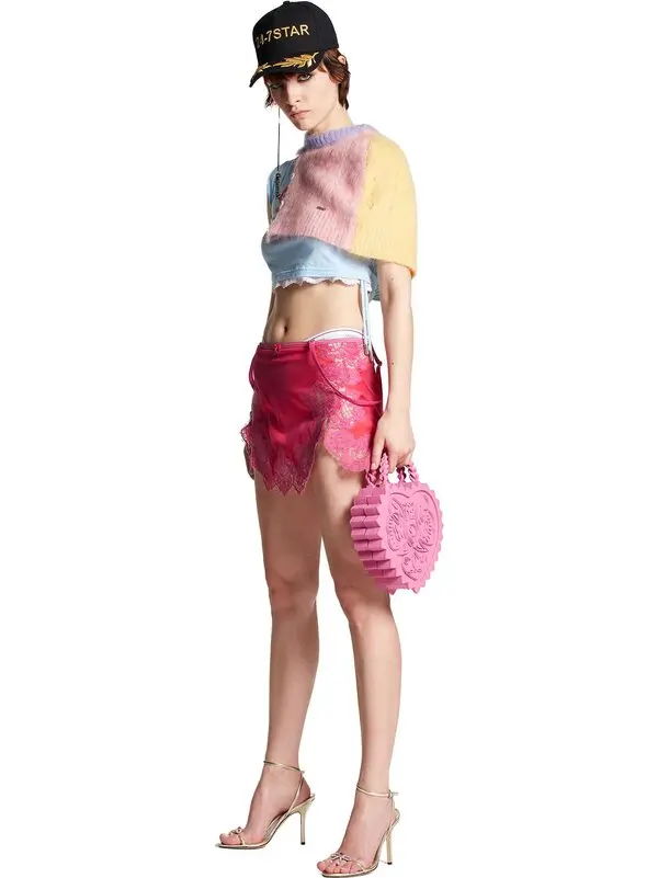 Dsquared2 Slip Skirt - Red