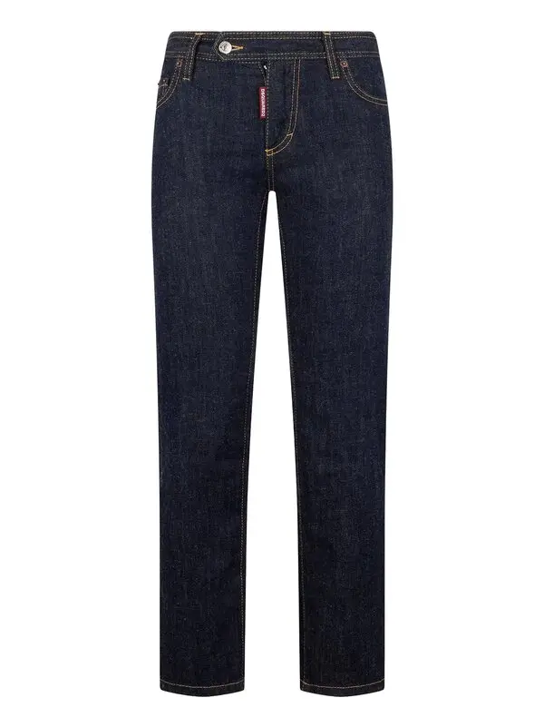 Dsquared2 Dark Weight Wash Jenna Jeans - Blue
