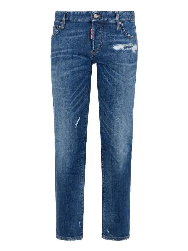 Dsquared2 Medium Perfecto Jenna Jeans - Blue