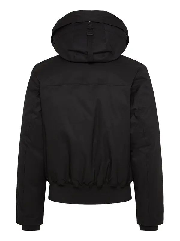Dsquared2 Puffer Kaban Sport Jacket With Hood - Black