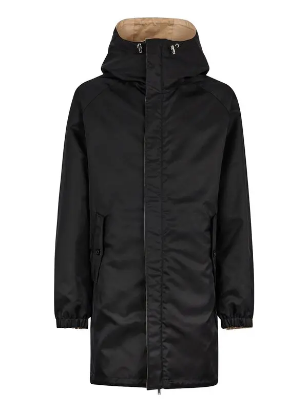 Dsquared2 Reversible Nylon Parka - Black