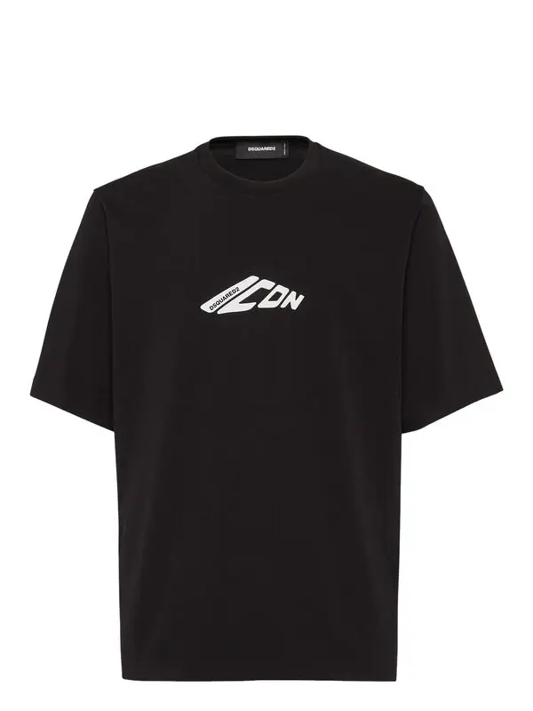 Dsquared2 Icon New Generation Loose Fit T-shirt - Black
