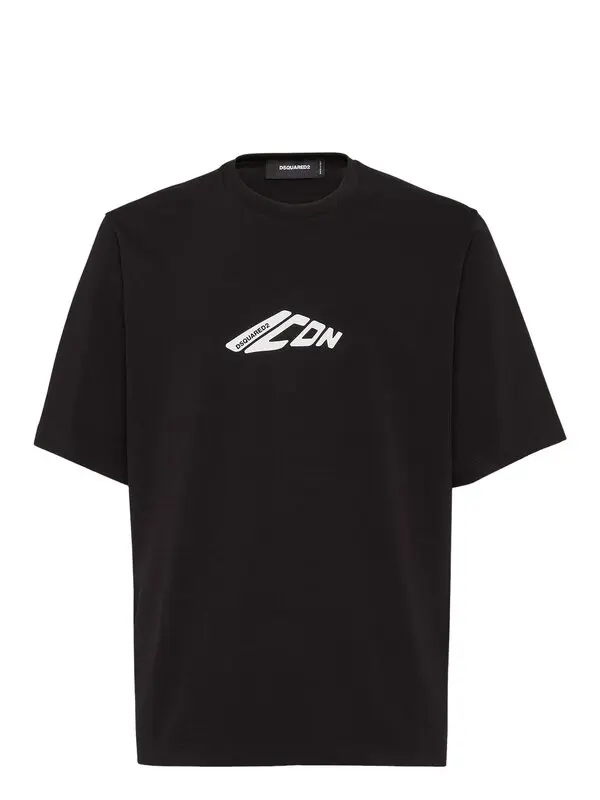 Dsquared2 Icon New Generation Loose Fit T-shirt - Black