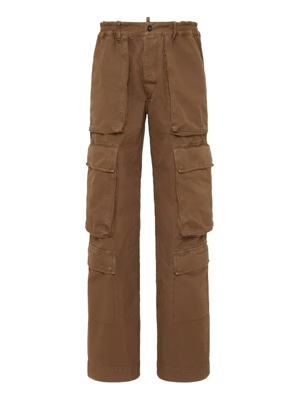 Dsquared2 Icon New Generation Big Cargo Pant - Grey