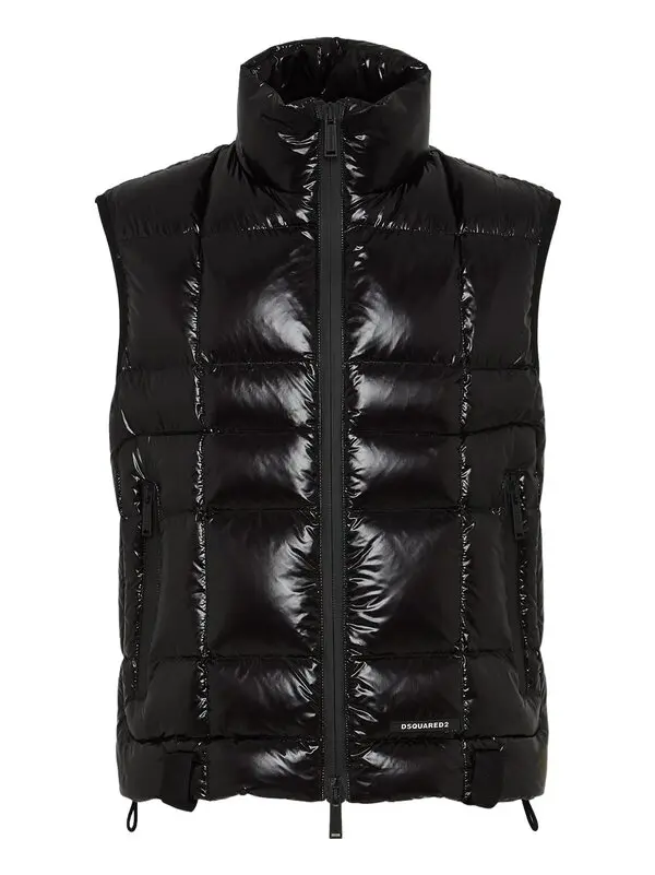 Dsquared2 Quilted Puffer Vest - Black