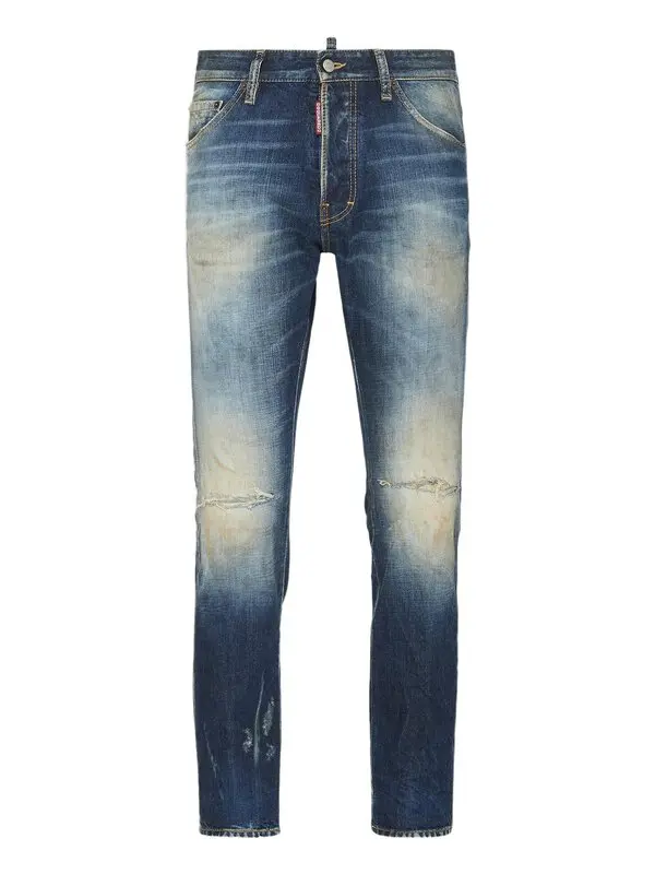 Dsquared2 Medium Wash Cool Guy Jeans - Blue