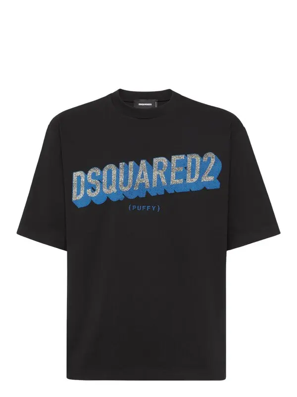 Dsquared2 3d Logo T-shirt - Black