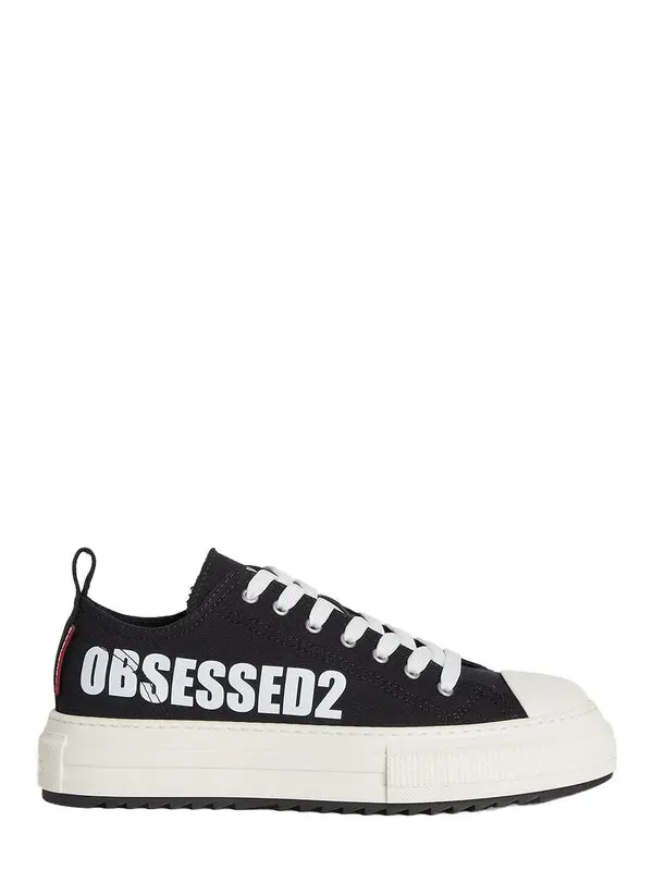 Dsquared2 Berlin Low Top Sneakers - Black