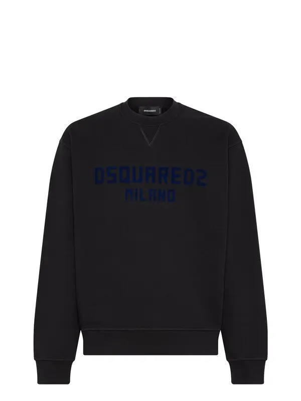 Dsquared2 Milano Crewneck Sweatshirt - Black