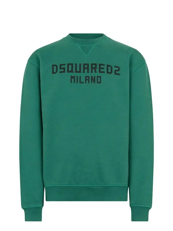 Dsquared2 Milano Cool Fit Crewneck Sweatshirt - Red