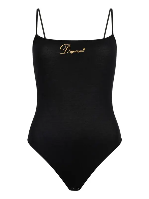 Dsquared2 Signature Logo Bodysuit - Black