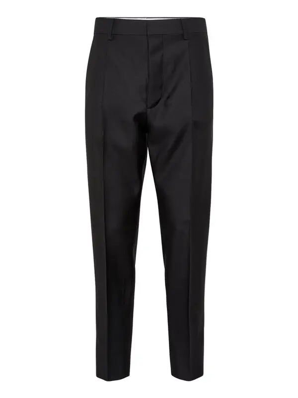 Dsquared2 One Pleat Aviator Pant - Black