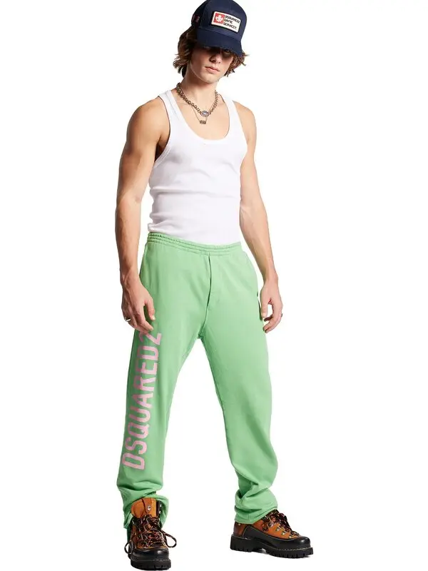 Dsquared2 Eco Dyed Gym Pants - Pink