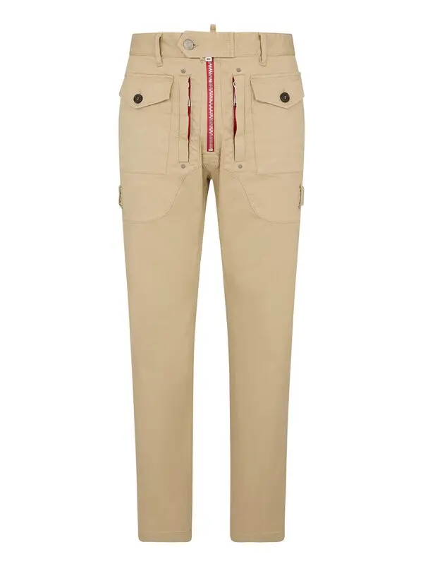 Dsquared2 Heritage Multipocket Cargo Pants - Black