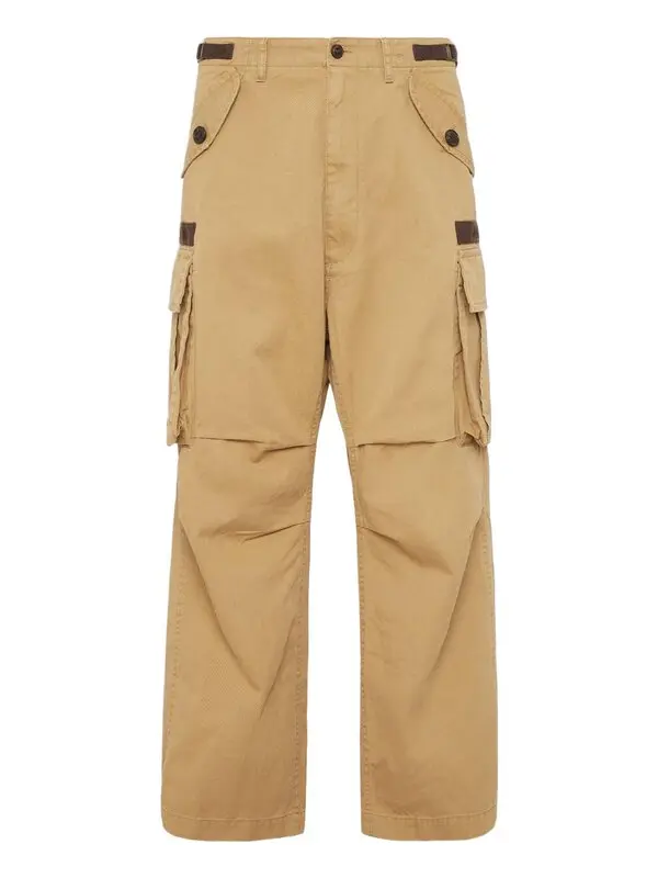 Dsquared2 Military Cargo Trousers - Beige