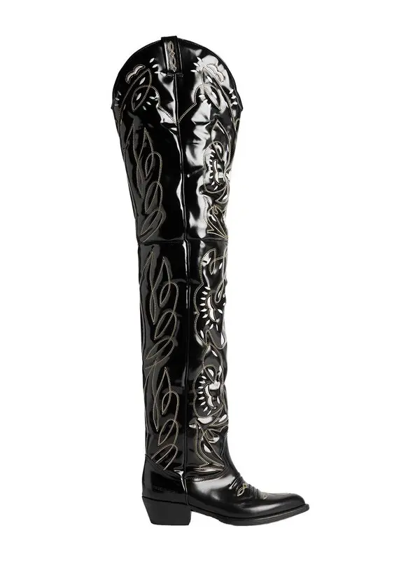 Dsquared2 Over-the-knee Cowboy Boots - Black