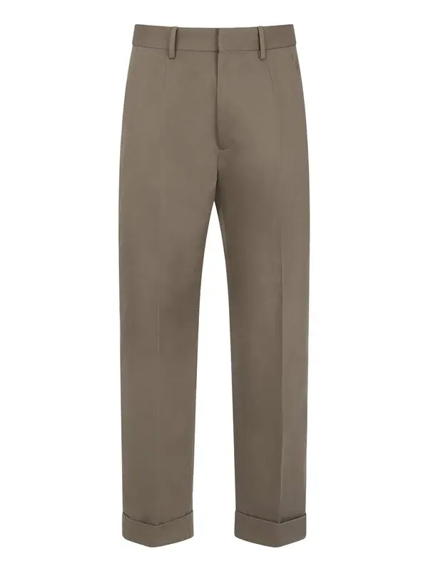 Dsquared2 Monkey Business Military Straight Trousers - Beige