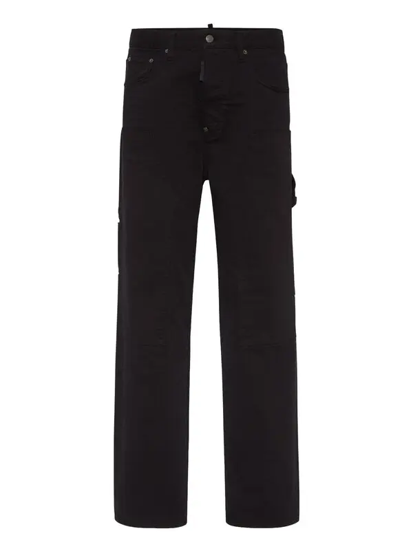 Dsquared2 Bull Loose Carpenter Jeans - Black