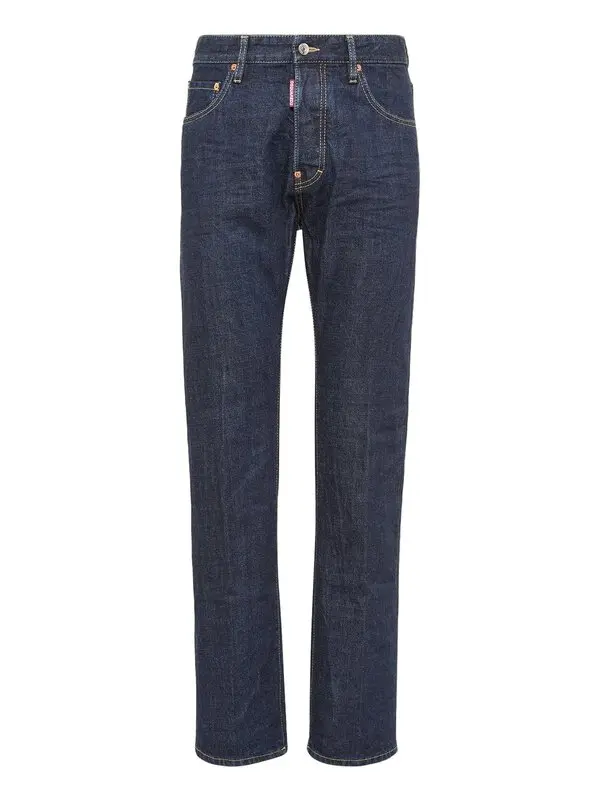 Dsquared2 Authentic Denim Wash 642 Jeans - Blue