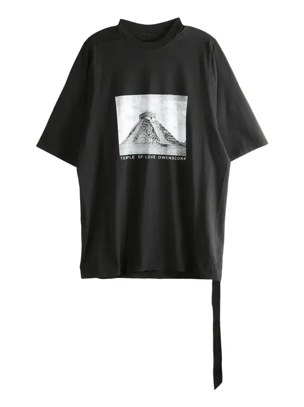 Rick Owens Jumbo Short-sleeve T-shirt - Black