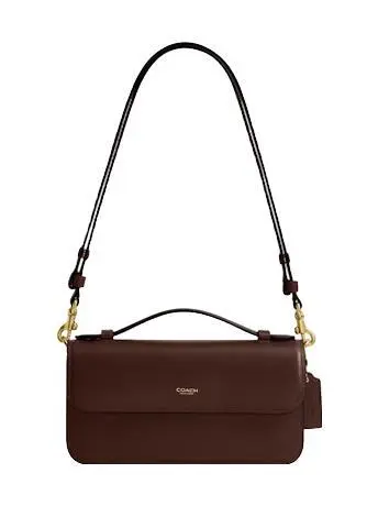 COACH Elora Top Handle Crossbody Bag - Maple