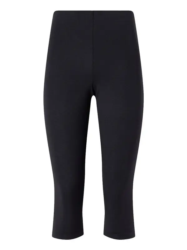 SKIMS Stretch-jersey Capri Leggings - Black